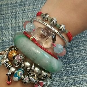 Handmade | Jewelry | Three Shells Lucky Chinese Red String Bracelet ...